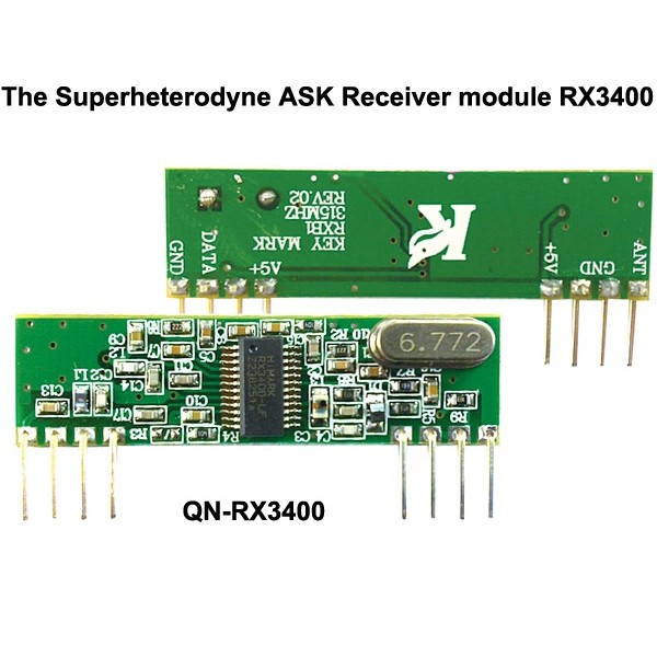 Wireless Superheterodyne Receiving Receiver Module-U-SENSORS